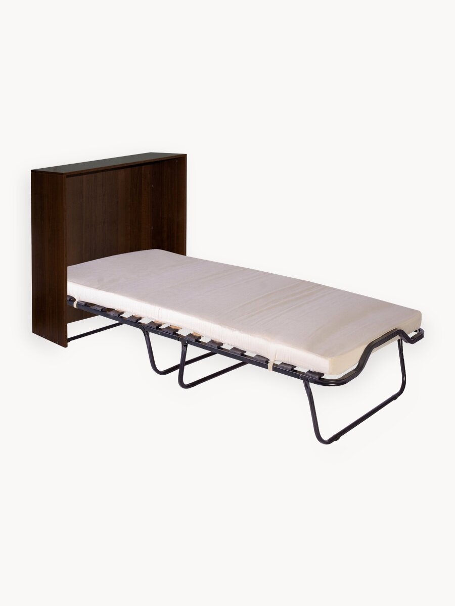 Кровать-тумба раскладная с матрасом "Карина", цвет венге Удачная Мебель