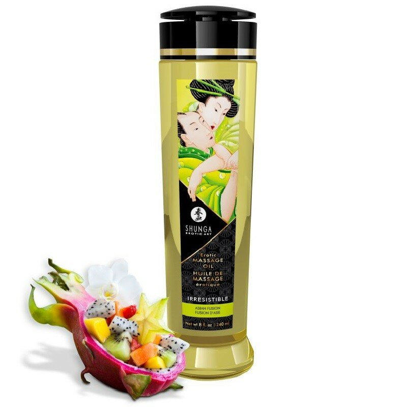 Массажное масло для тела Shunga с ароматом «Азиатские нотки», 240 мл