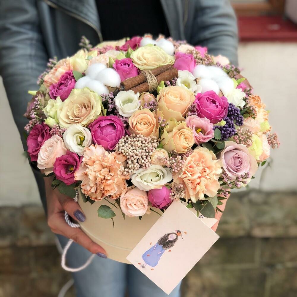 Цветочная композиция Аромат корицы