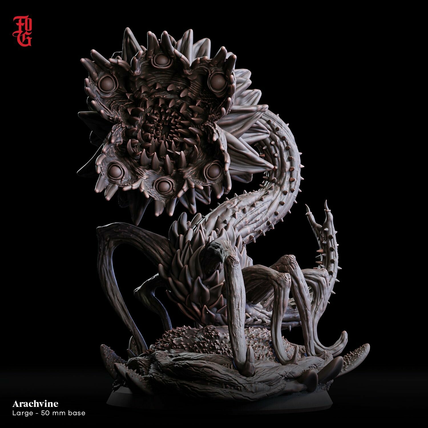 Миниатюра D&D "Арахнолоза" 32 мм (DnD, Dungeons & Dragons, ДнД, Подземелья и Драконы, Pathfinder)