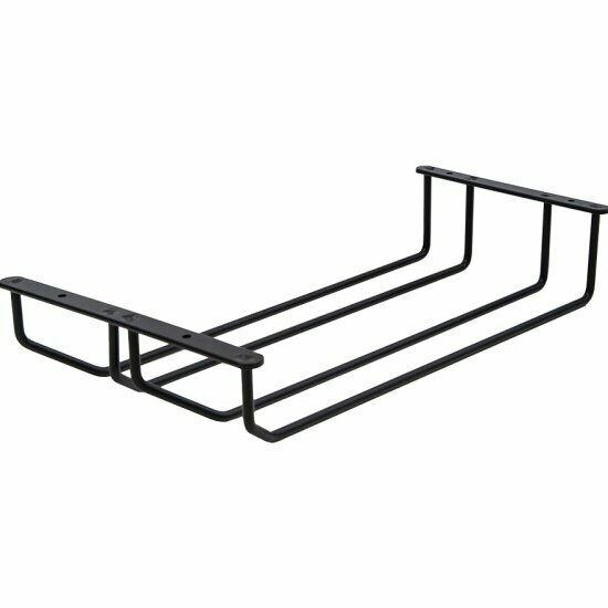 Держатель бокалов Lemax Prof Lemax 2-х рядный черный матовый (MX-056 BL)