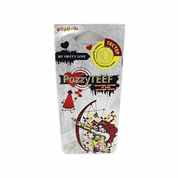 Ароматизатор FOUETTE "POZZYTEEF" подвесной "My fruity love" PT-04