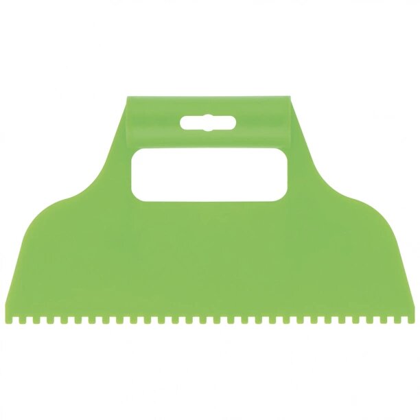 Зубчатый шпатель пластиковый для мозаики Сибртех зуб 4х4 мм