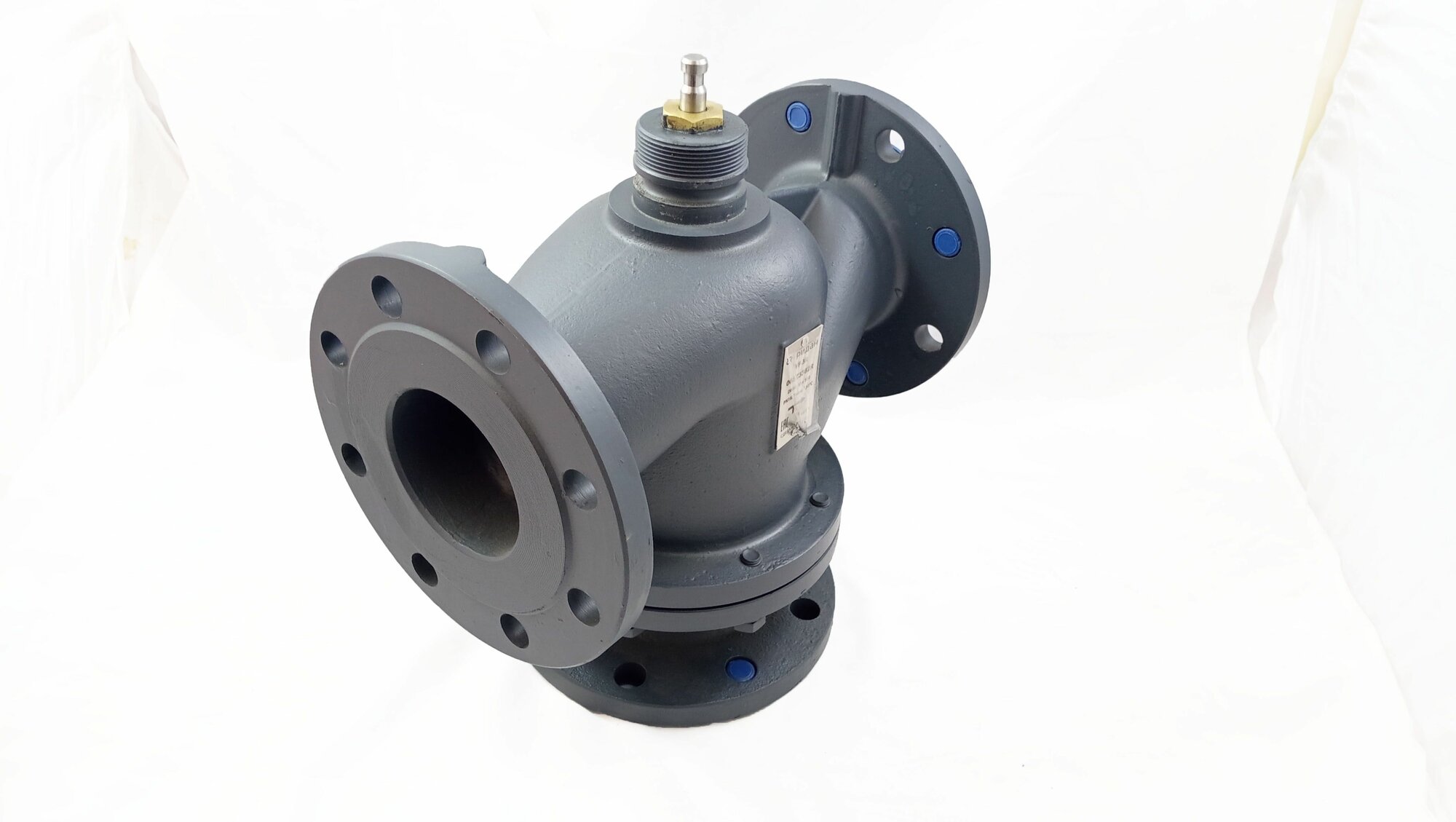 Ridan 065Z3362R1 - Клапан регулирующий Ридан VF-3R PN16 DN80 KVS100 T150, 3-х ход. разд, седельный, фланец, чугун