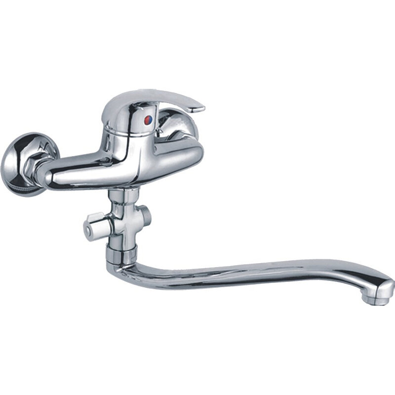 Смеситель для ванны Cron CN2129 универсальный Хром, стильный дизайн