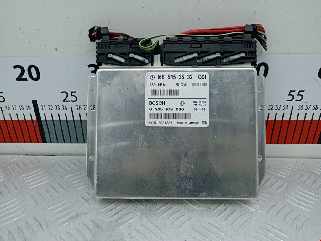Блок управления системы стабилизации при торможении ускорении (ASD ETS ASR ESP ESC BAS и прочие) Mercedes A-Class (W168) A0295454232 арт. 1966134