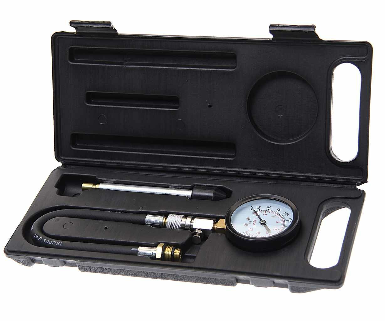 Компрессометр бензин универсальный набор 4 предмета, 40063, автодело