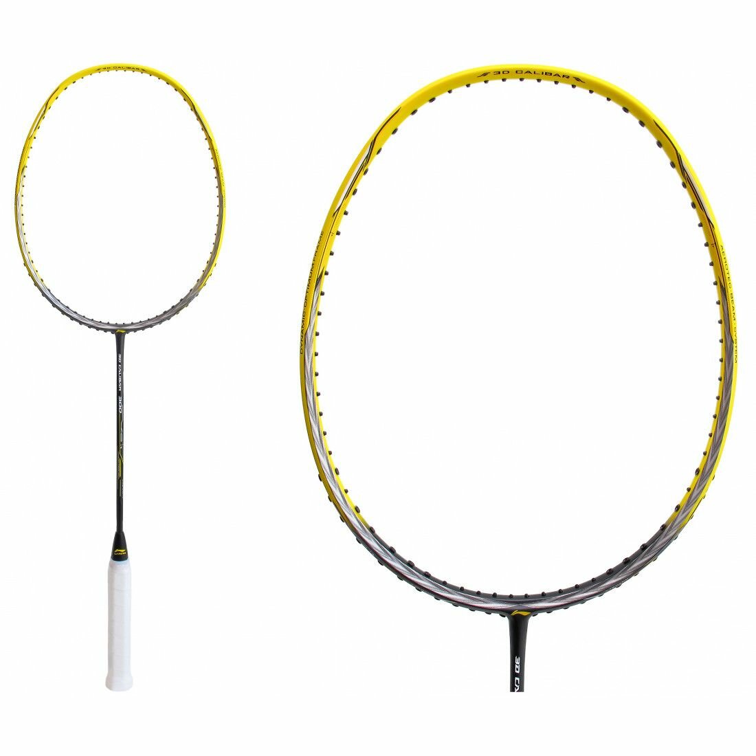 Ракетка для бадминтона Li-Ning 3D Calibar 300 (4UG6) без струны