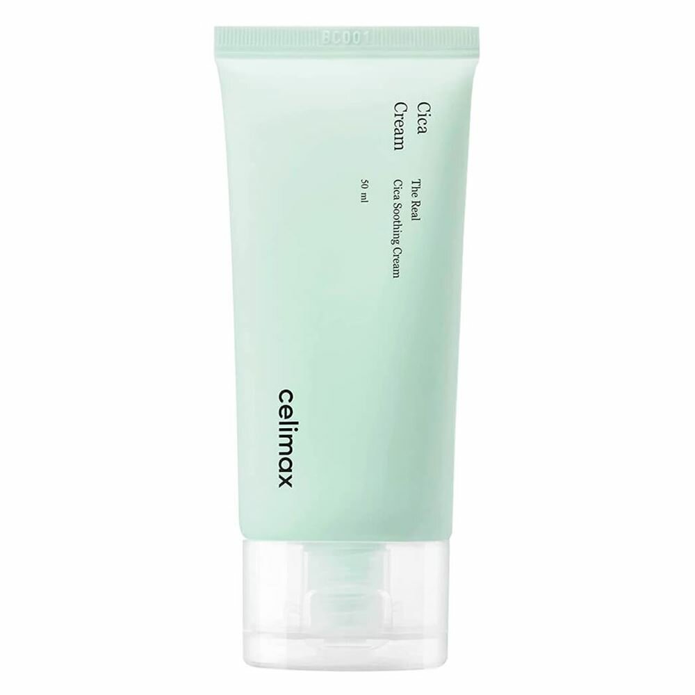 Крем Celimax The Real Noni The Real Cica Soothing Cream, Крем для лица успокаивающий с экстрактом центеллы азиатской, 50 мл
