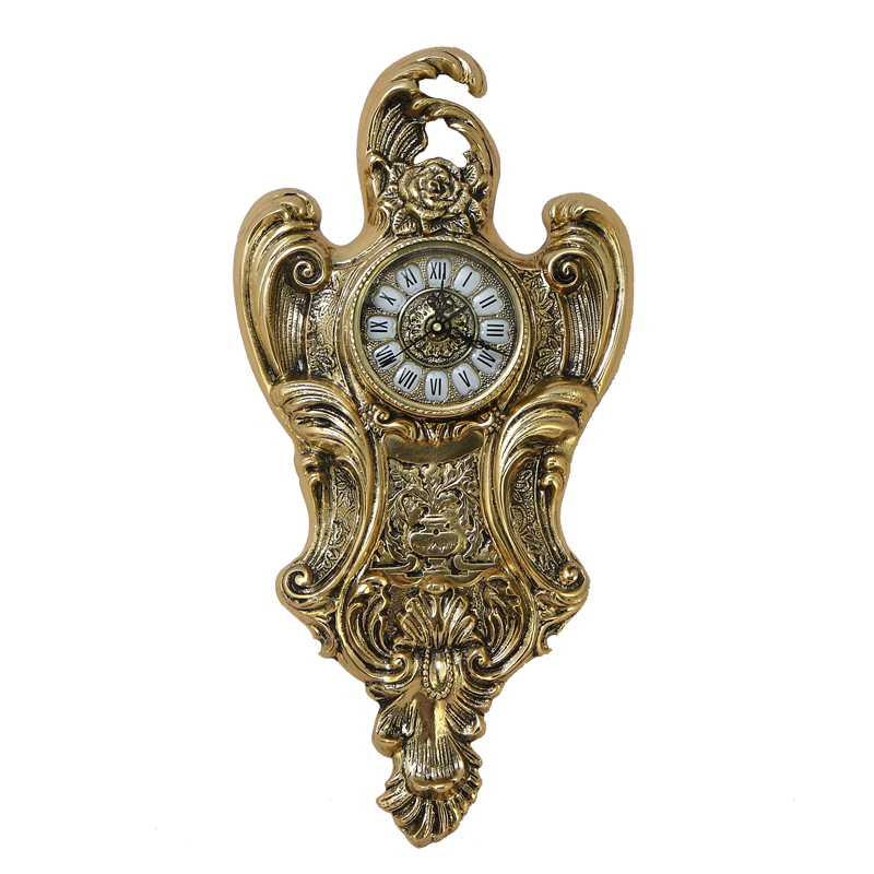 Часы настенные Bronza Portugal "Конша Тападо", бронза, точность и функциональность — фото 1