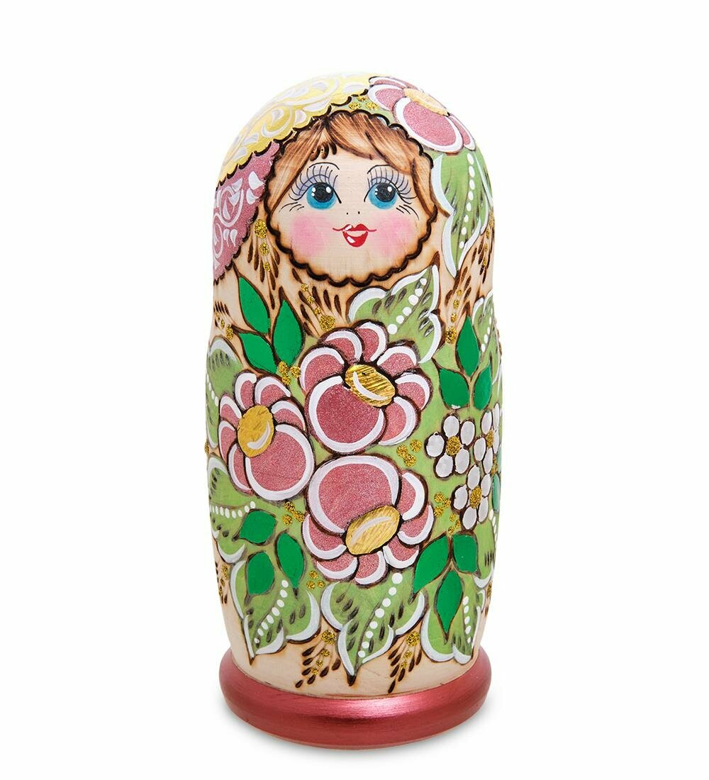 Матрешка Розовый сад