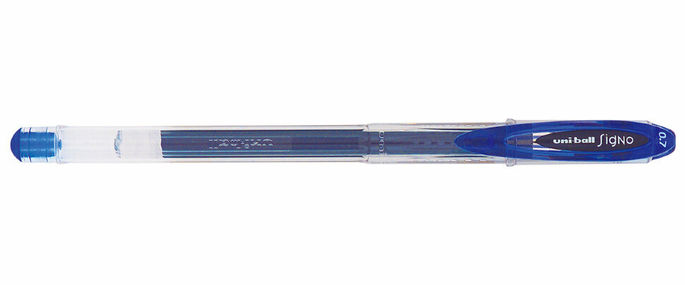 Uni Mitsubishi Pencil ручка гелевая Uni-Ball Signo 120 0.7 мм (UM-120), синий, 1 шт.