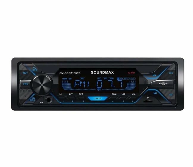 Автомагнитола Soundmax SM-CCR3185FB, черный