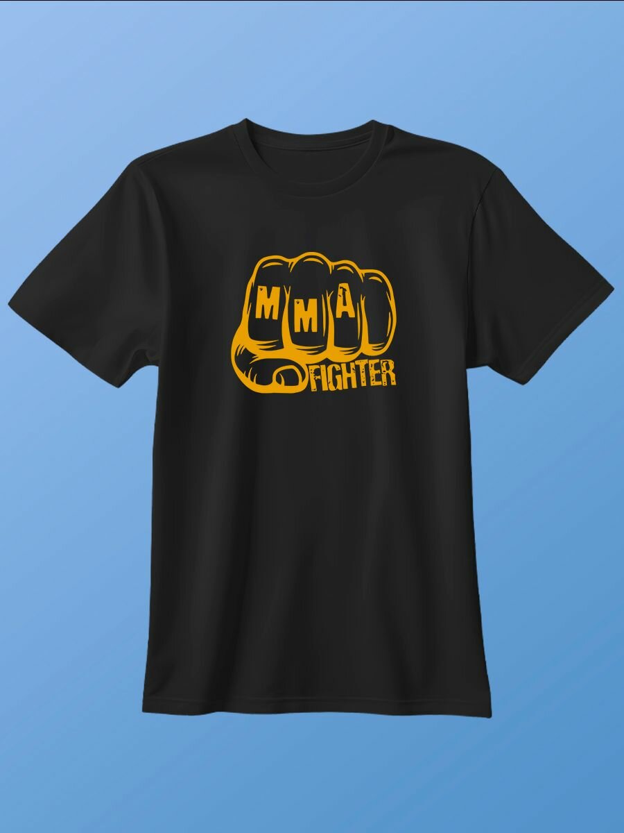 Футболка хлопковая MMA fighter
