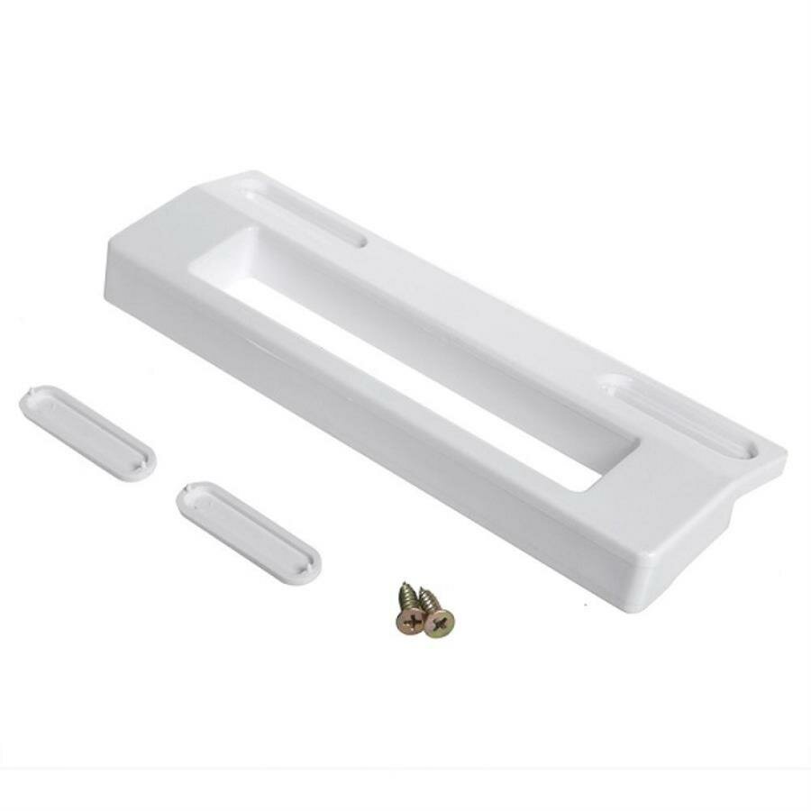 Ручка двери холодильника универсальная L-186 мм белая