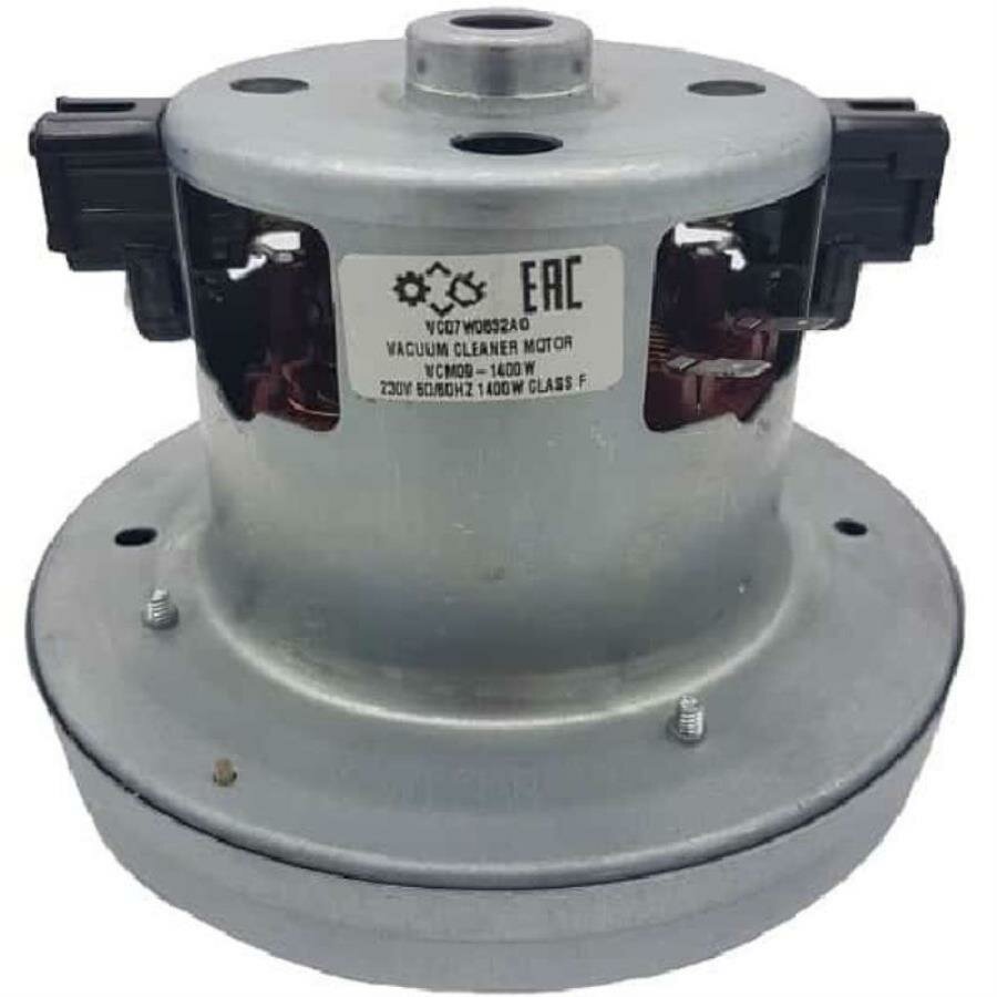Универсальный двигатель VCM09-1400W (VC07W0832AGW) H=106мм, D=138мм, 1400Вт для пылесоса