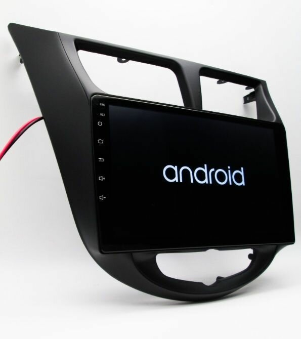 Штатная магнитола TS7 для 2/32 Hyundai Solaris 1 черный - Хендай Солярис черная рамка TS7