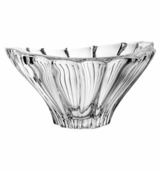 Ваза для конфет "Плантика" 22 см, 1 шт, Aurum Crystal