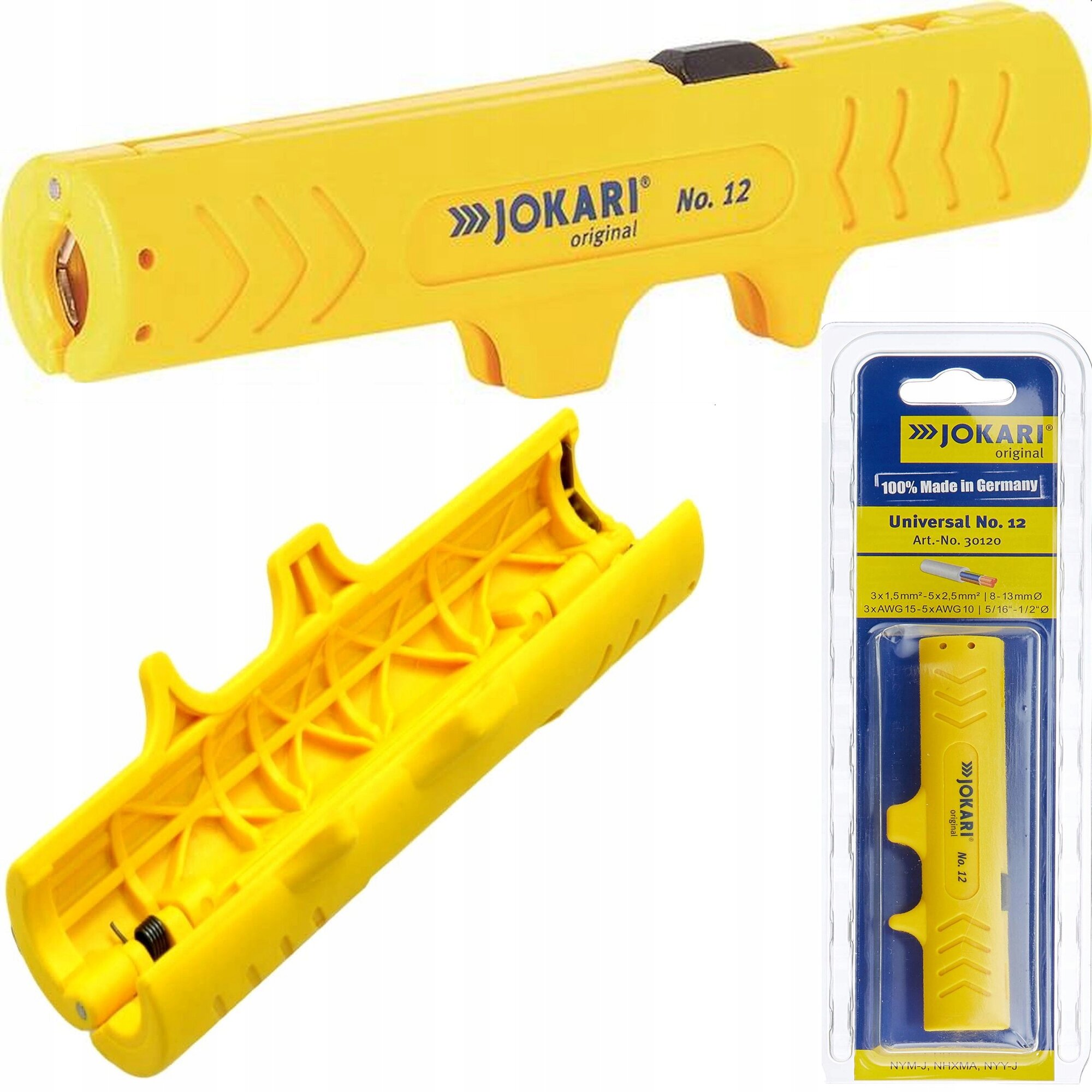 Инструмент для снятия изоляции JOKARI No.12 арт.30120 универсальный