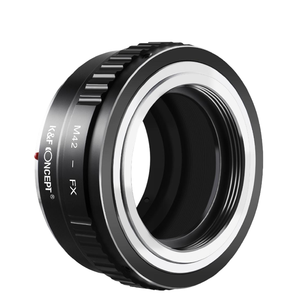 Адаптер K&F Concept для объектива M42 на X-mount KF06.058, алюминий