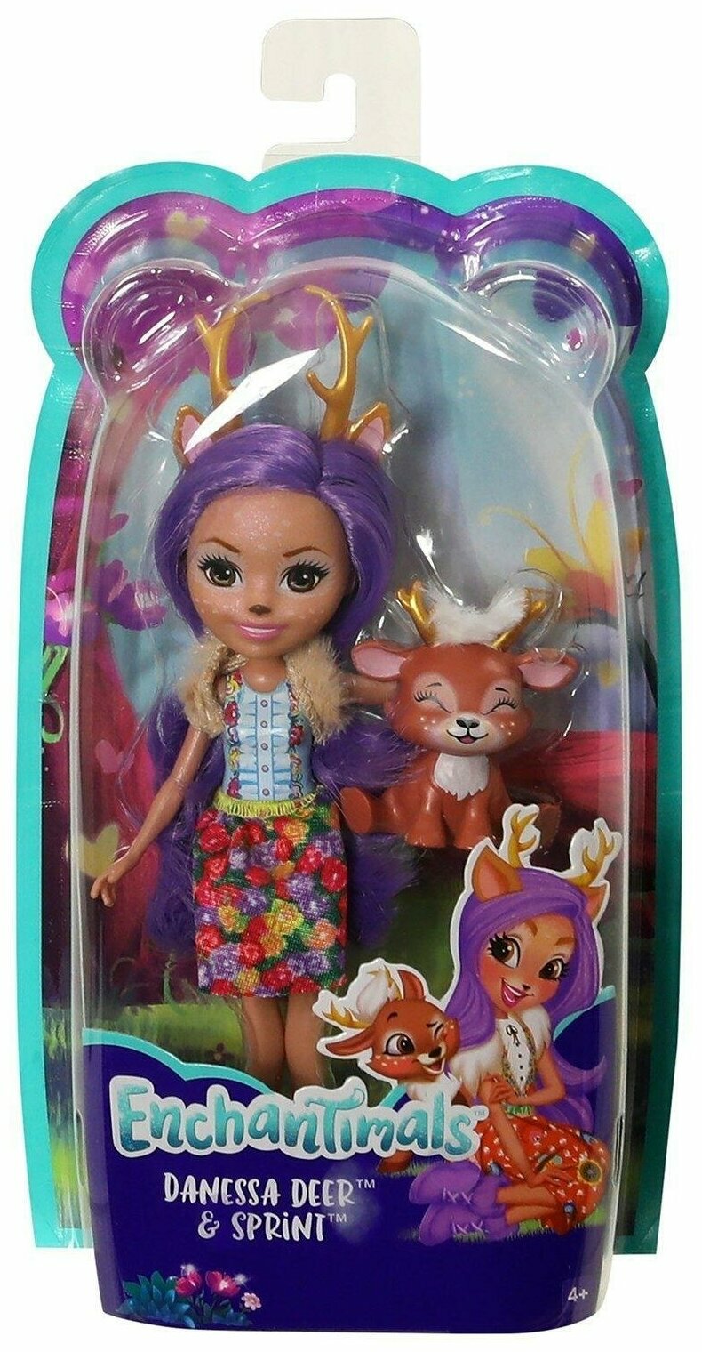 Кукла Mattel Данэсса Оленни и Спринт, с питомцем, DVH87_FXM75