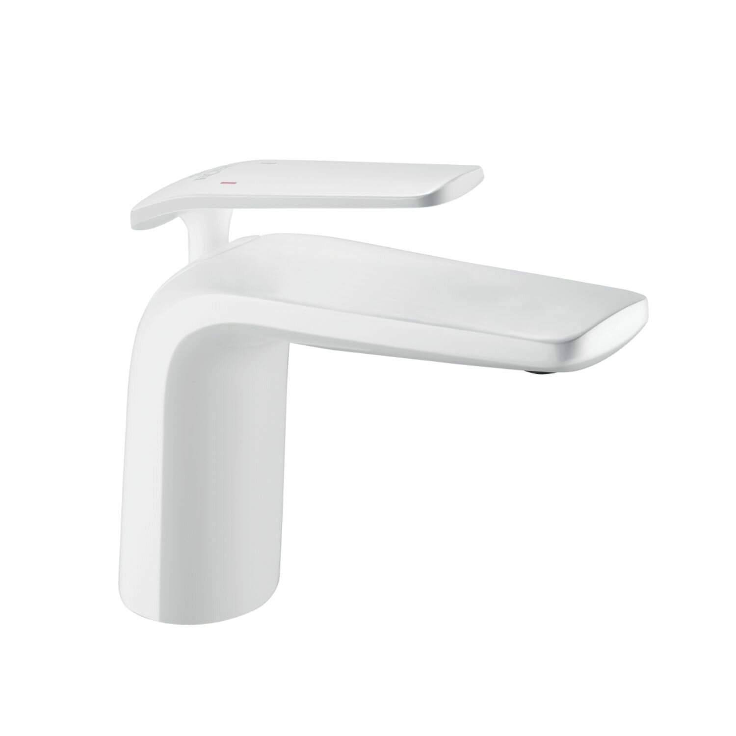 Смеситель для раковины, ROSE, R3901C белый