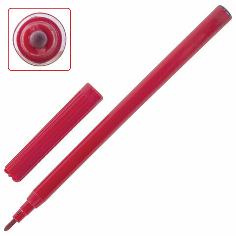 Фломастеры пифагор, 24 цвета, вентилируемый колпачок, 151092