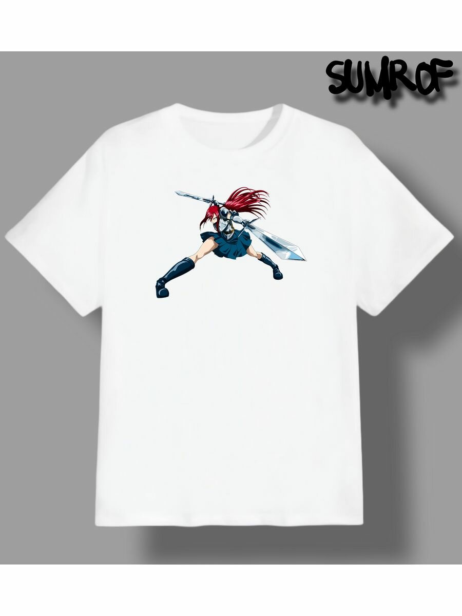 Футболка Хвост феи Эрза Скарлет