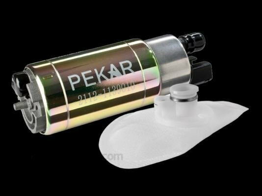 PEKAR 21121139014 Насос топливный электрический для а/м ВАЗ 21044, 21073, 21214, 2110, LADA 1117, 2190, 2192, 2170 с фильт. (не менее 60 л/час) PEKAR 2112-1139014