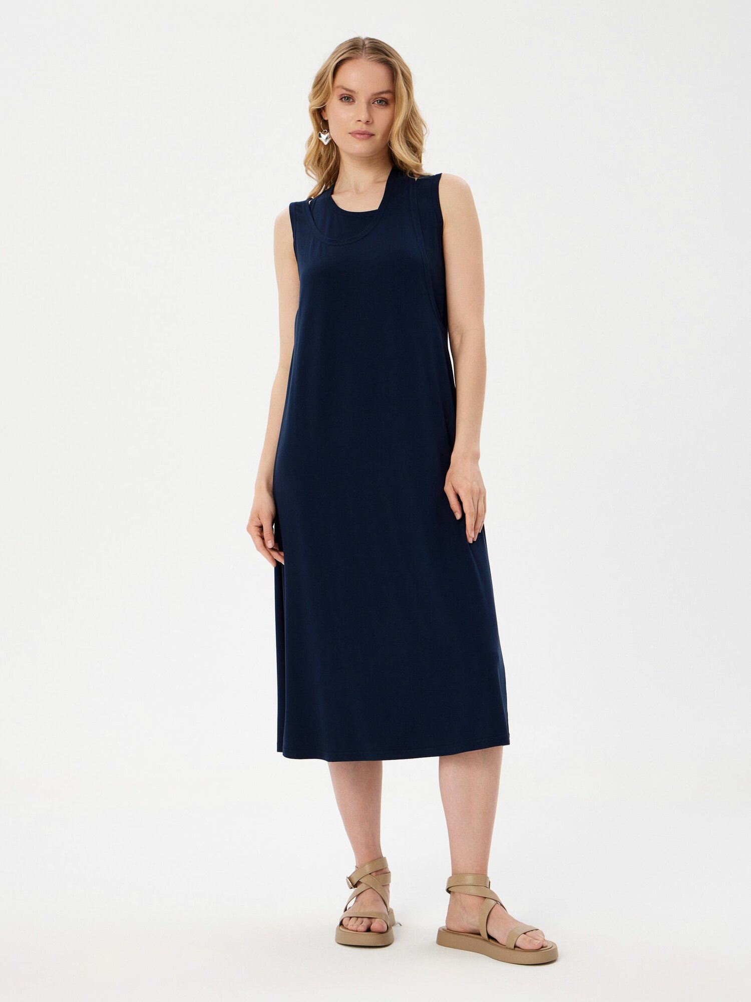 Платье для кормящих мам Базовая коллекция