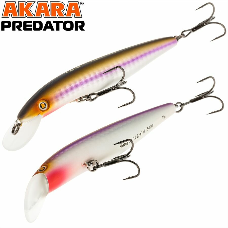 Воблер Akara Predator 100F 11гр. (2/5 oz 3,9 in) A211