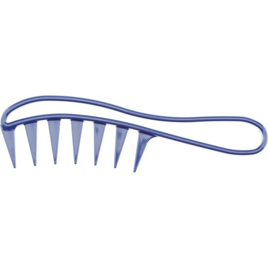Гребень Dewal Beauty DBS6841 с ручкой, синий, 20,0 см