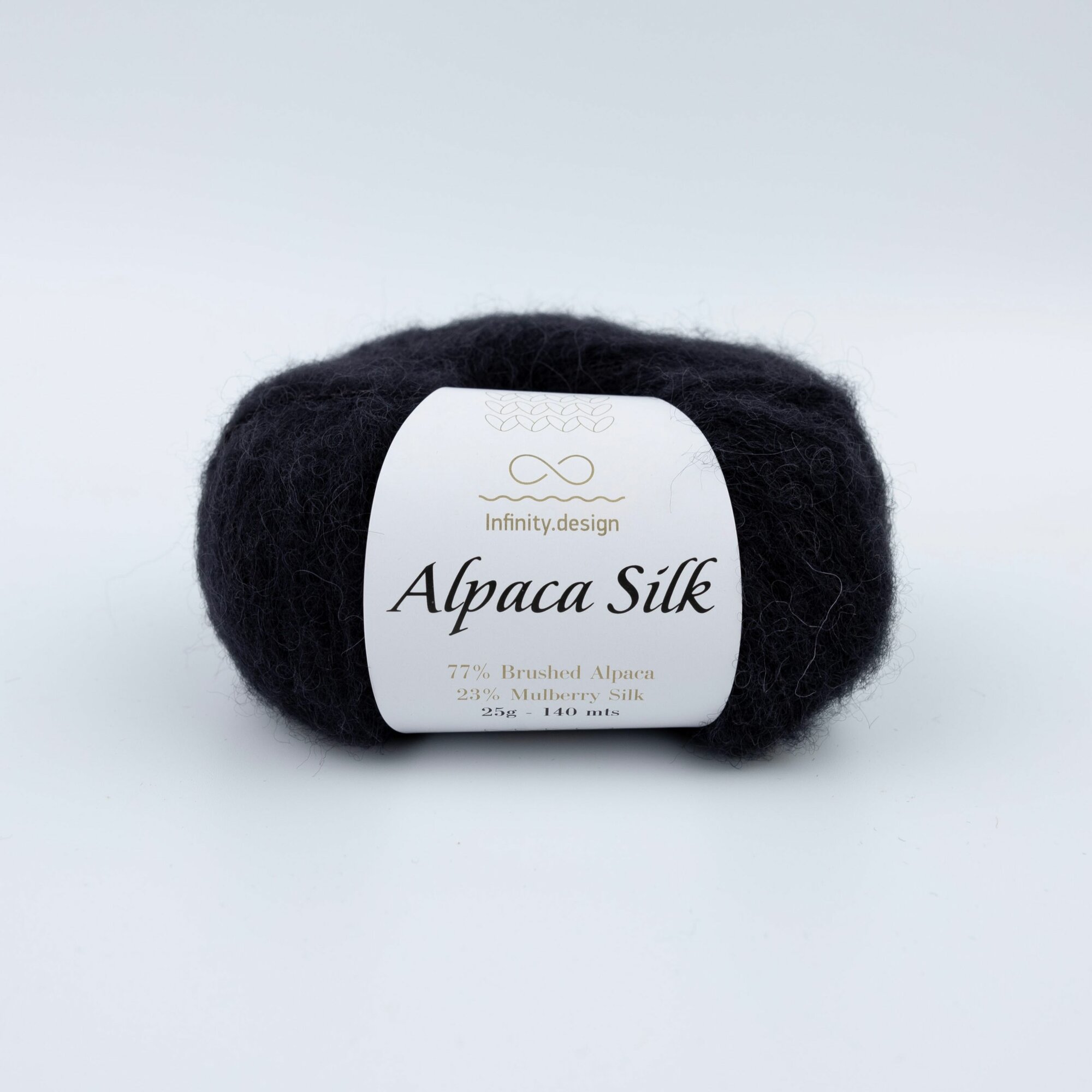 Пряжа INFINITY Alpaca Silk 1099 (2 мотка), 77% альпака, 23% шелк, 25г, 140м
