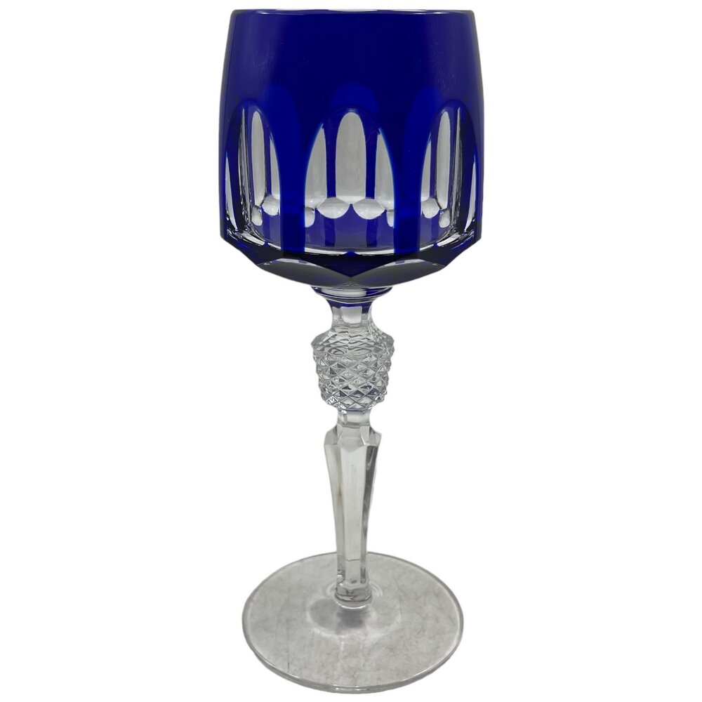 Фужер "Антика" 200 мл, синий, хрусталь, 1970-1980 гг, Nachtmann, Германия