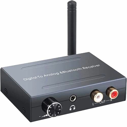 ЦАП Orient DAC0203-BT входы Bluetooth/оптический Toslink/коаксиальный RCA - выход 3.5мм 2RCA - питание DC 5в