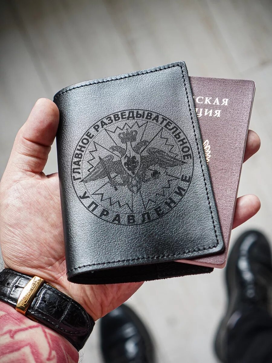 Обложка для паспорта КОЖЬЕ