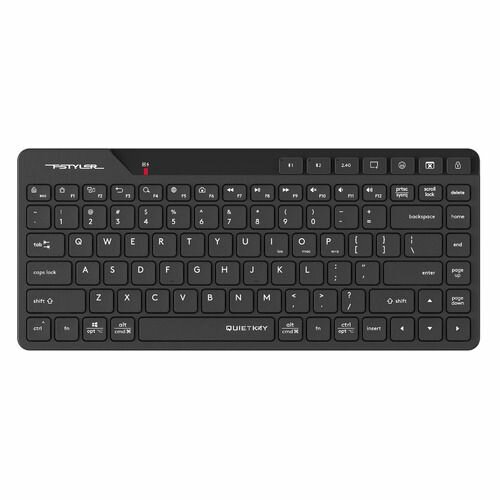 Клавиатура A4TECH Fstyler FBK26C AS, USB, Bluetooth/Радиоканал, черный