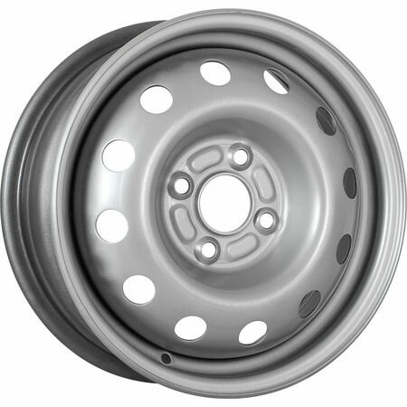 Колесный штампованный диск Magnetto 14007 R14x5.5 4x100 ET45 CB57.1 Silver