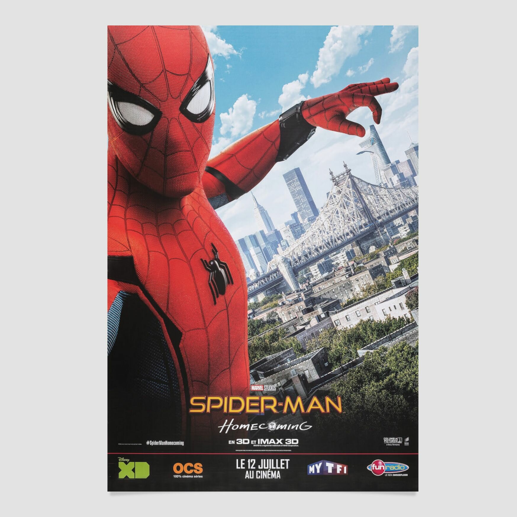 Постер (плакат) по фильму Человек-паук: Возвращение домой - 40x60 см. - от Poster4me