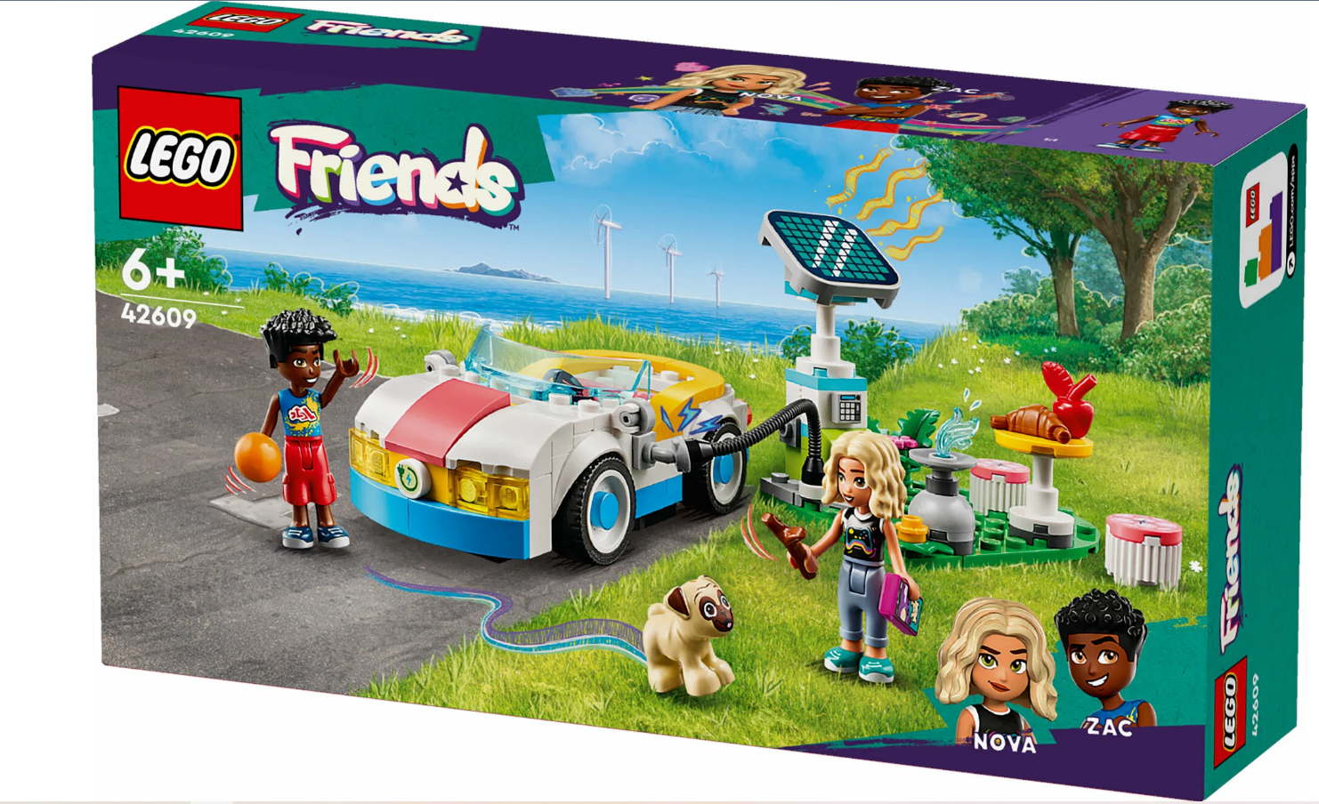 Конструктор LEGO Friends 42609 Electric Car and Charger , 170 дет.