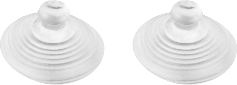 Присоска для стекла Element каучук цвет бесцветный 2 шт.