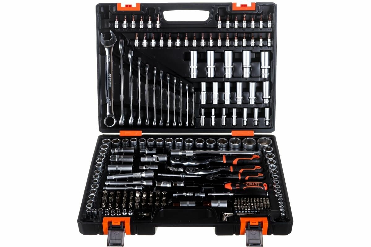 Набор автомобильного инструмента Gigant 216 предметов GAS 216