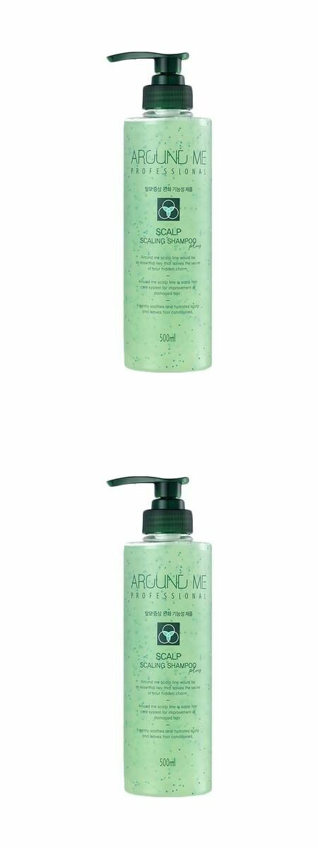 WELCOS Шампунь Around Me Scalp Scaling Shampoo plus, 500 мл, 2 шт.