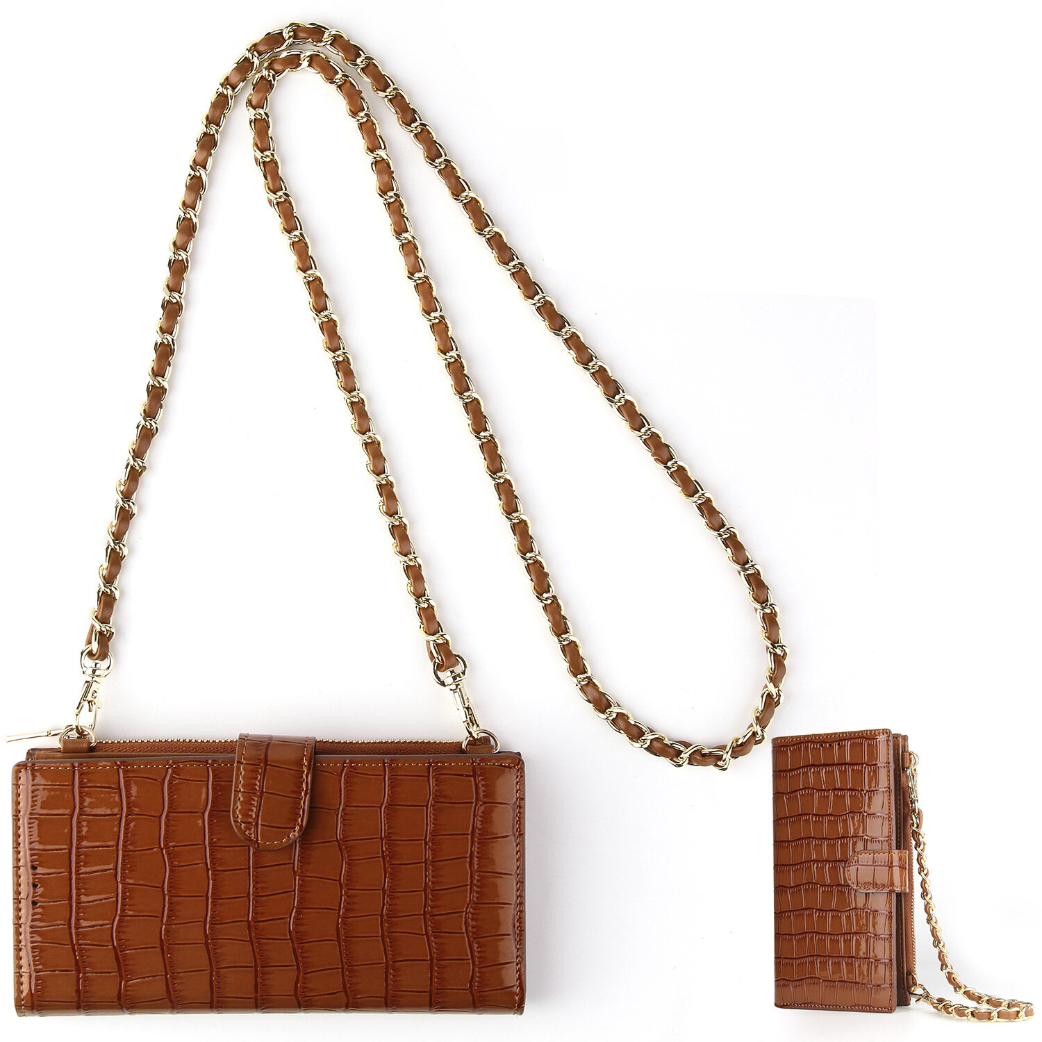 Сумка Xiaoxiangfeng, на цепочке, для мобильного телефона, полиуретан