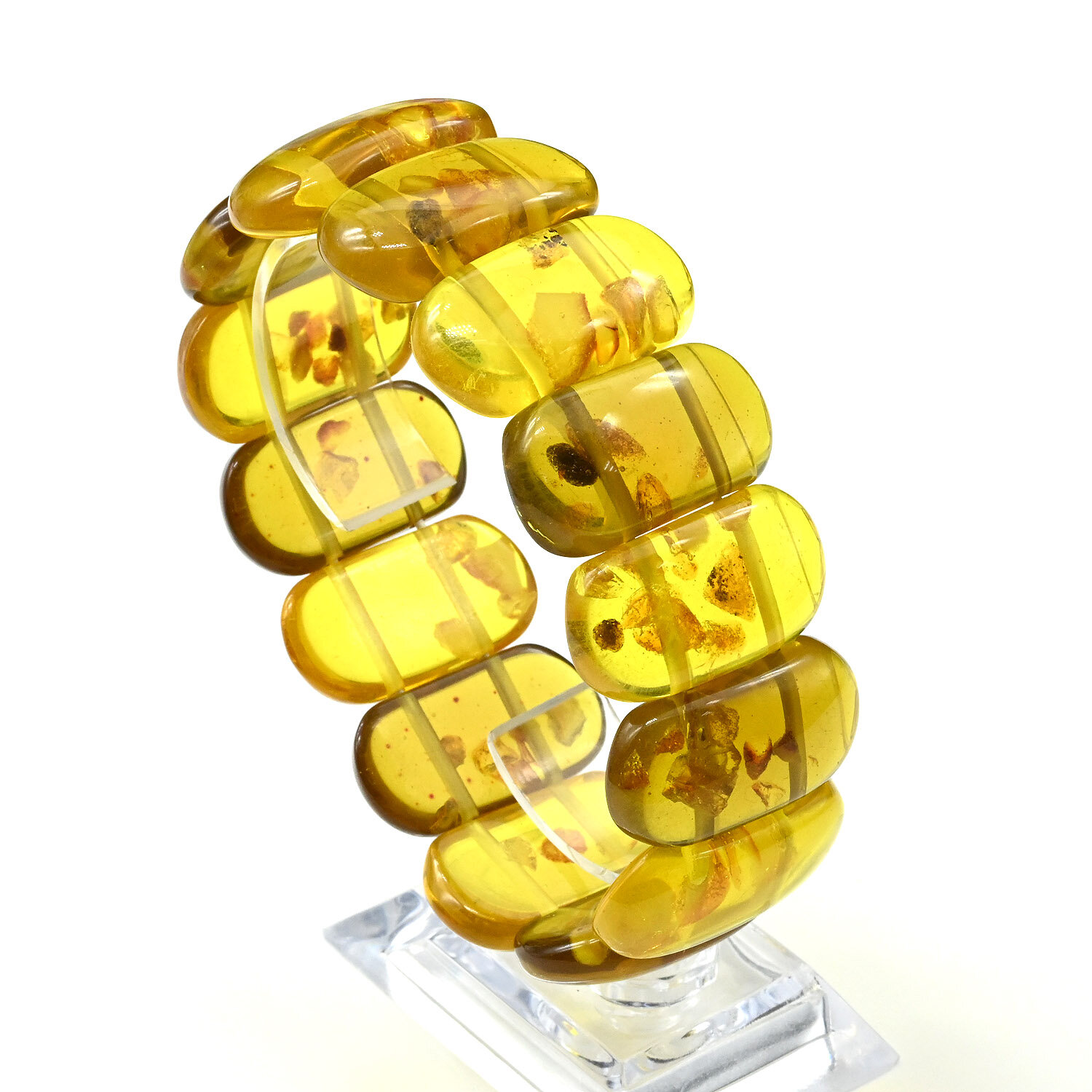 Браслет, янтарь