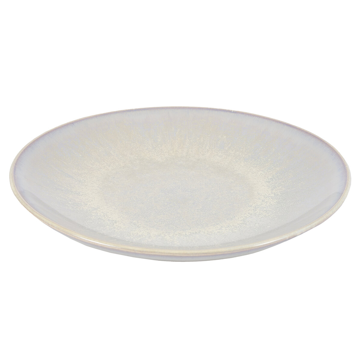 Тарелка закусочная Gipfel Arctic 51992, 21 см, круглая/плоская, керамика, голубой