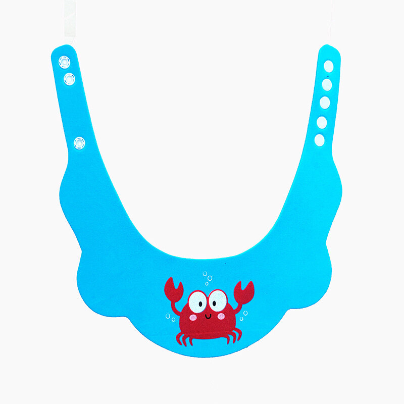 Шапочка для душа "Рыбка-синий краб", водонепроницаемая, с детским шампунем