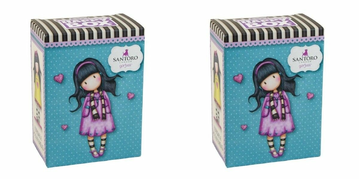 Happy Box Коллекционные наборы, Gorjuss, фигурка+карамель в коробке, 18 г - 2 шт