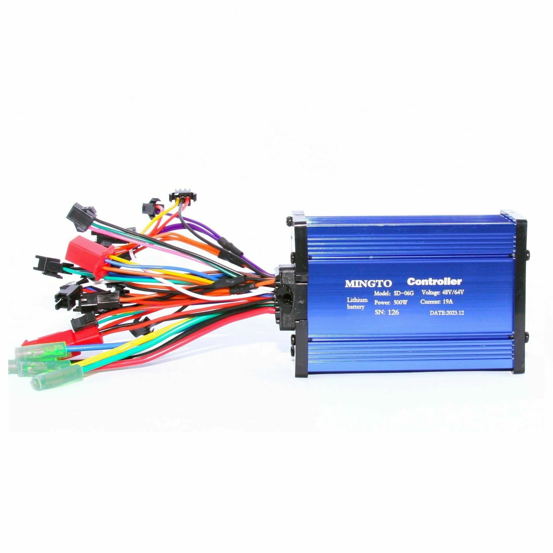 Контроллер универсальный 64V (48V+) 500W 19A для всех видов электровелосипедов (колхозник, Монстер)