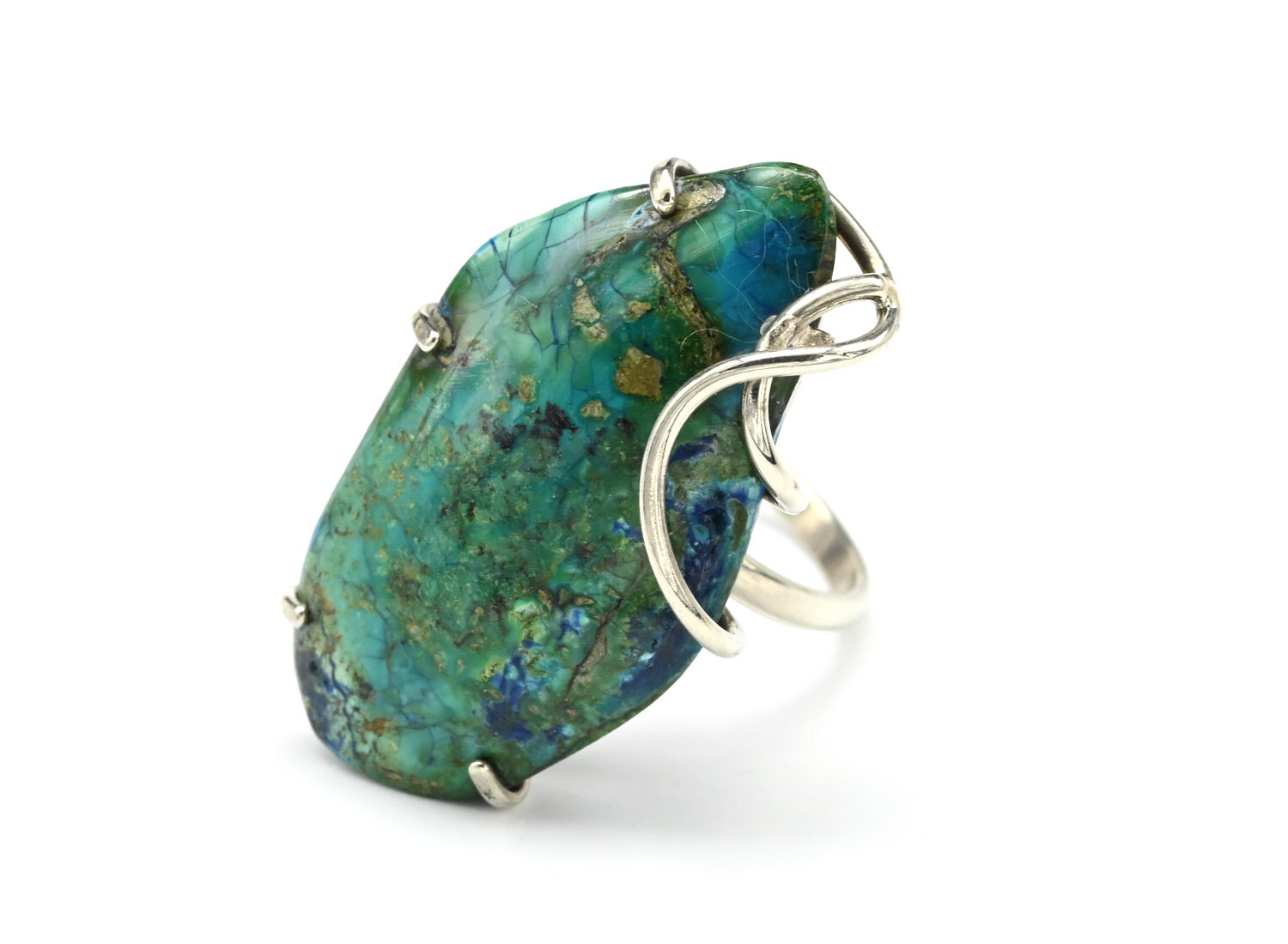 Кольцо, хризоколла